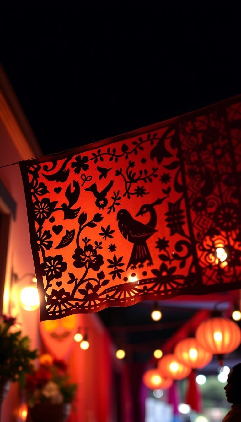 15 Free Papel Picado Templates for Festive Holiday Parties